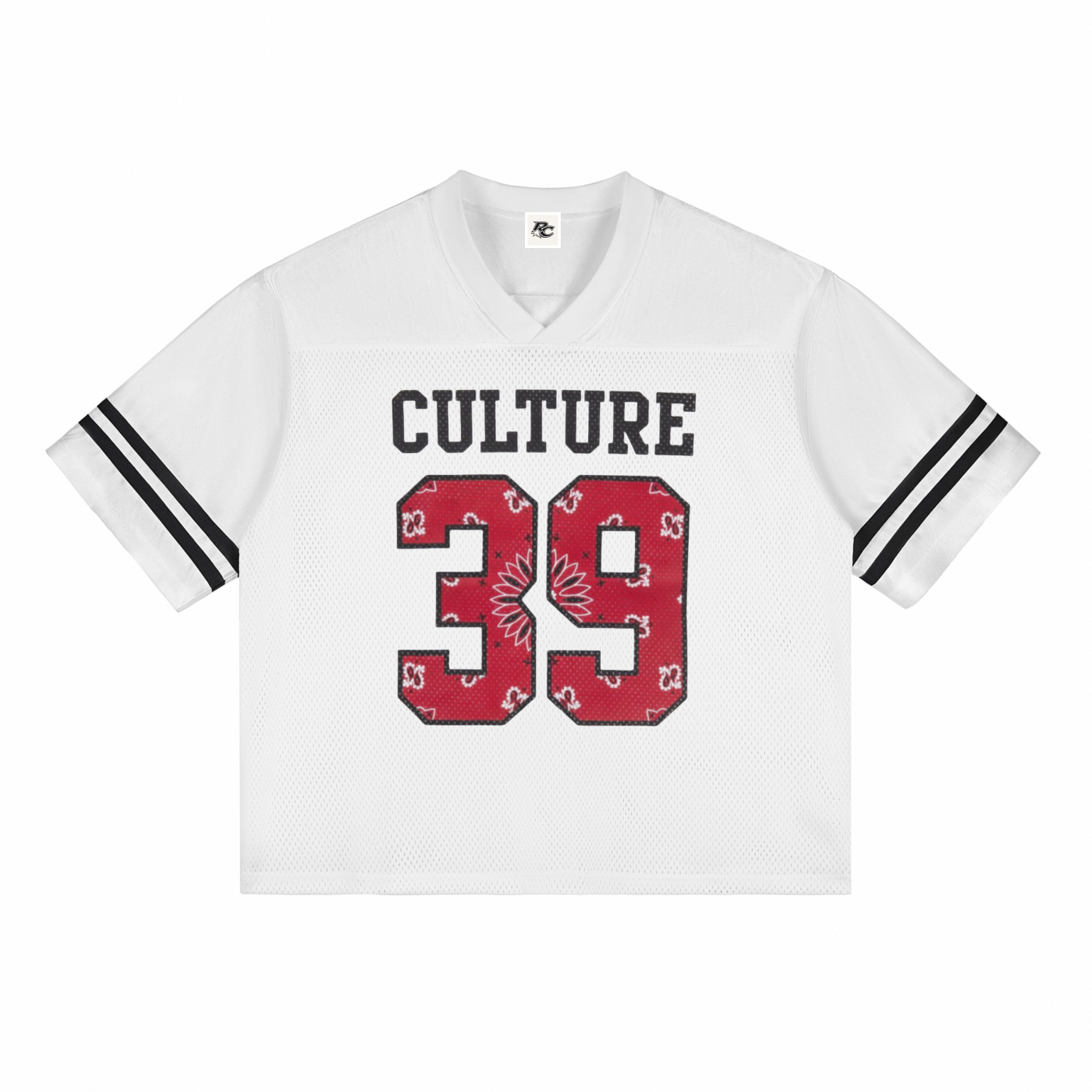ROYAL CULTURE "CULTURE 39" JERSEY - WHITE – Royal Culture