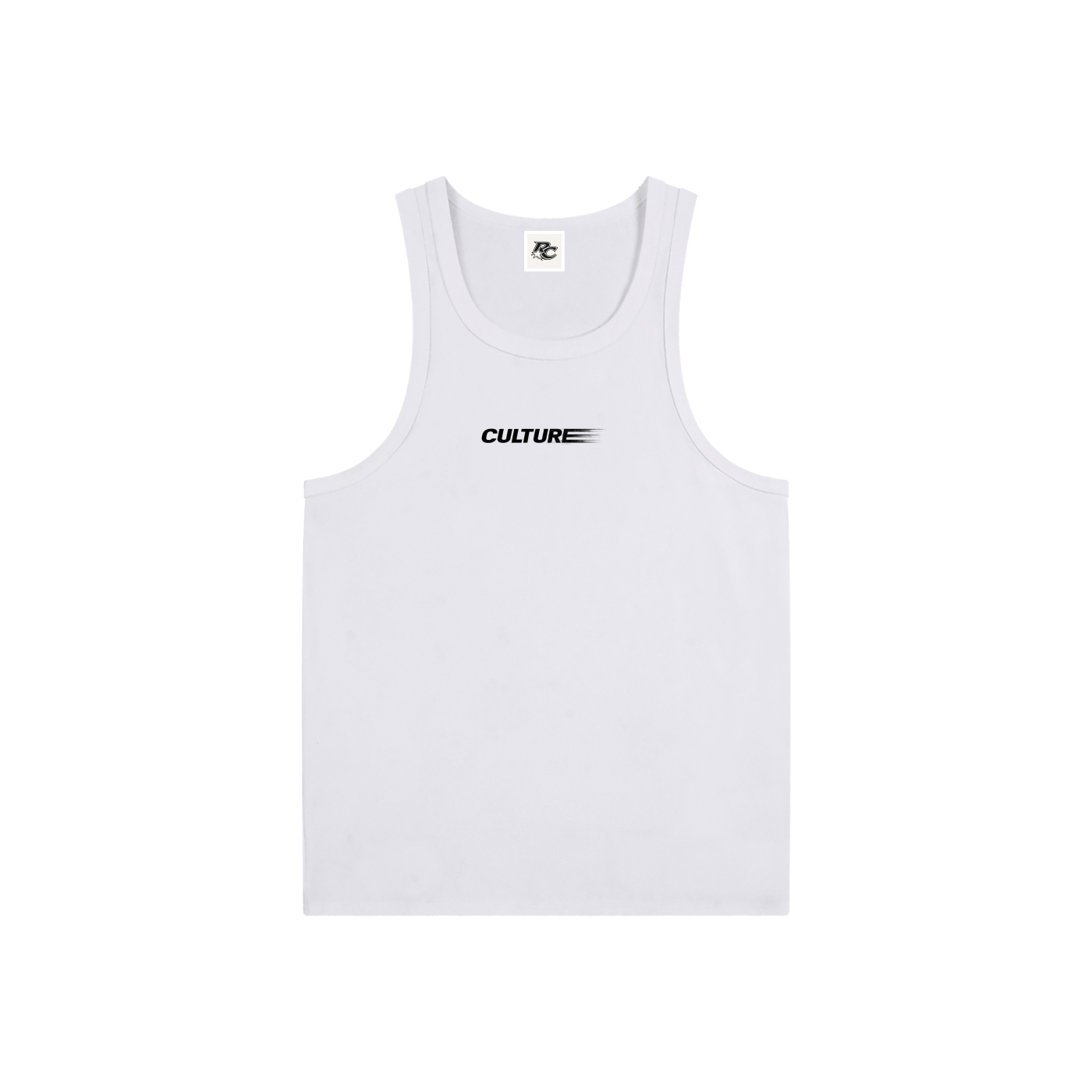 ROYAL CULTURE "MOTION" TANK - WHITE – Royal Culture