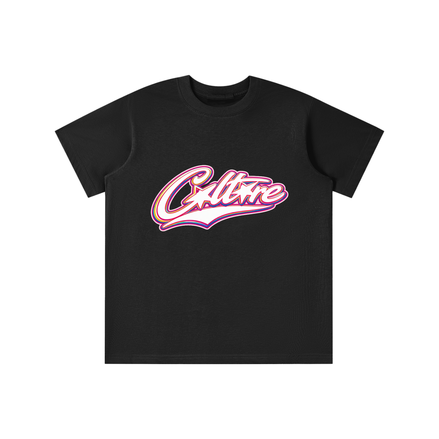 ROYAL CULTURE "STARZ" PINK TEE KIDS/JR - BLACK/PINK – Royal Culture