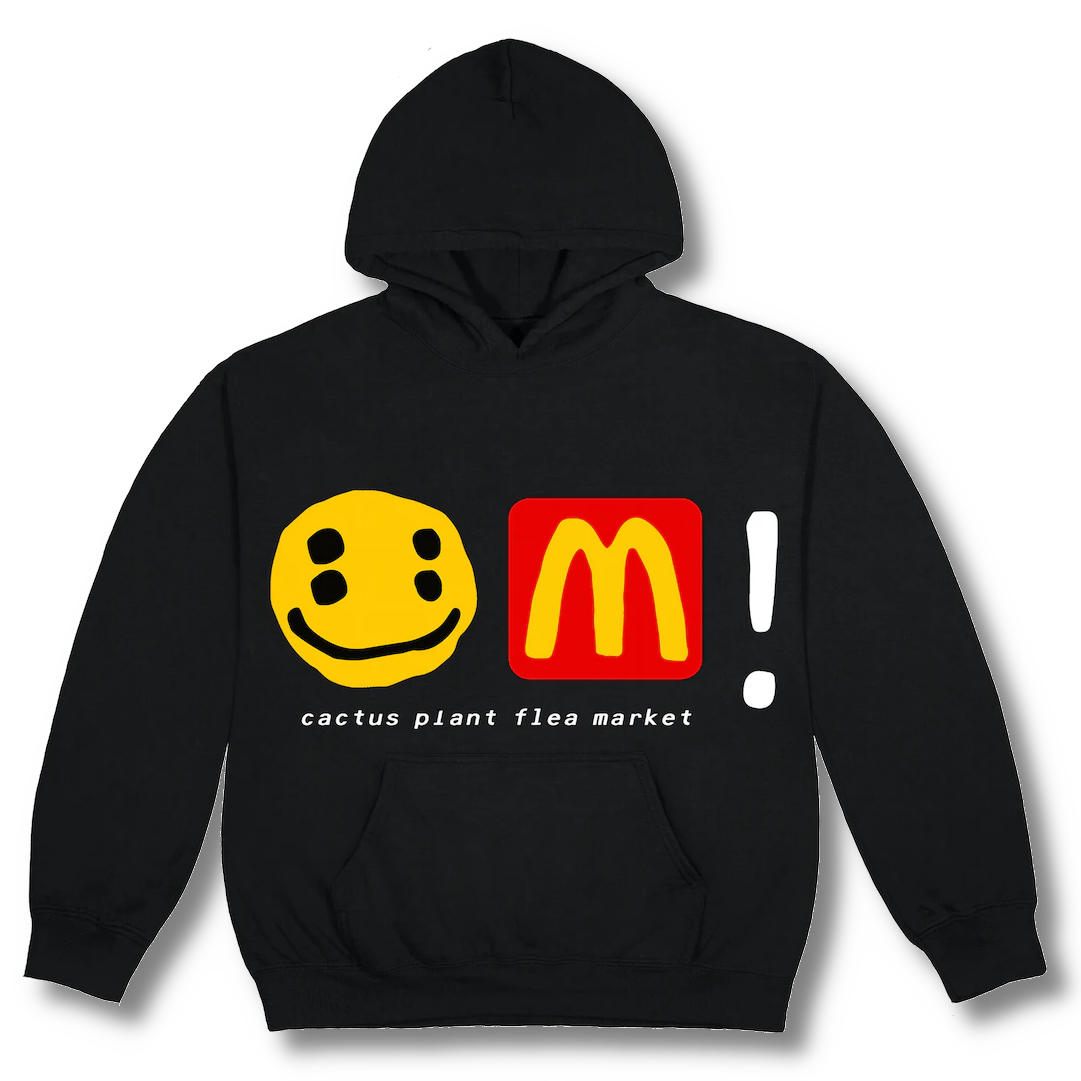 Cactus Plant Flea Market x McDonald's CPFM Icons! Hoodie Black – Royal ...