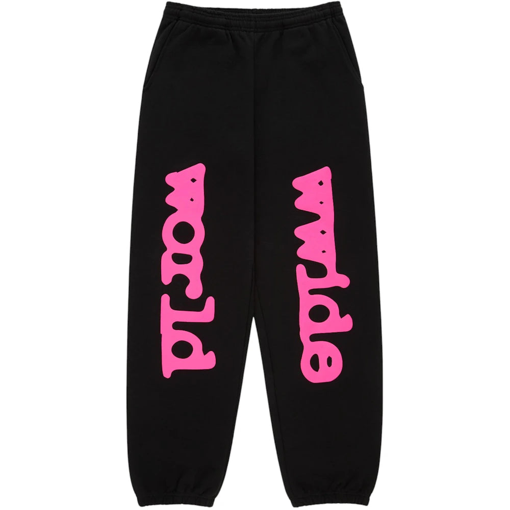 Sp5der Beluga Angel Number Sweatpant Black Authentic Streetwear – Royal ...