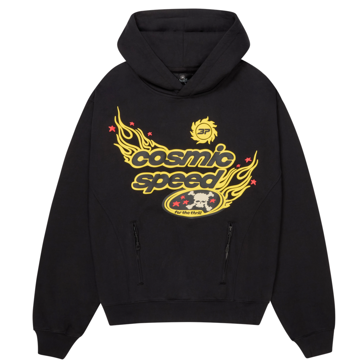 BROKEN PLANET 'COSMIC SPEED' MIDNIGHT BLACK / YELLOW HOODIE – Royal Culture